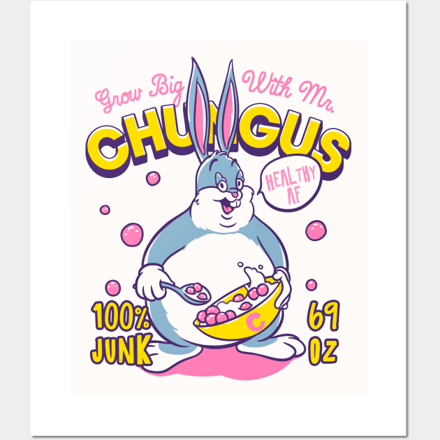 Big Chungus Cereal - Grow Big With Mr. Chungus | meme - Big Chungus ...