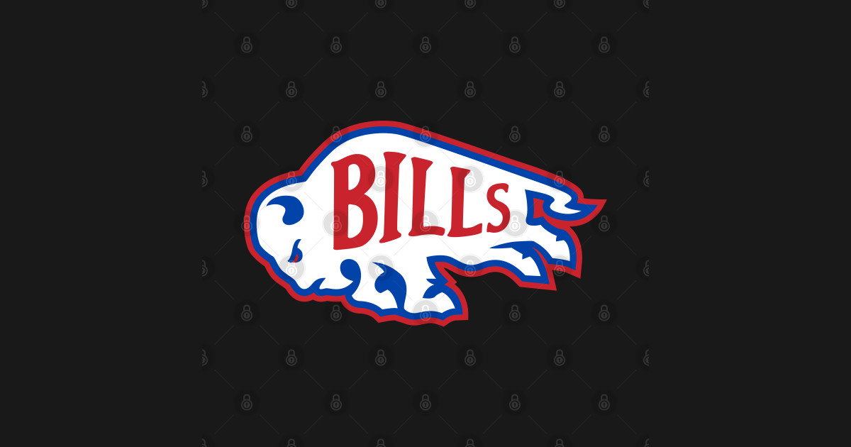 Buffalo Retro Football Logo - Buffalo - T-Shirt | TeePublic