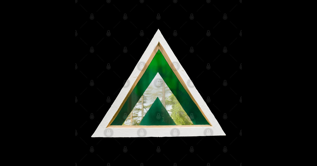 The Green Triangle - The Green Triangle - Sticker | TeePublic