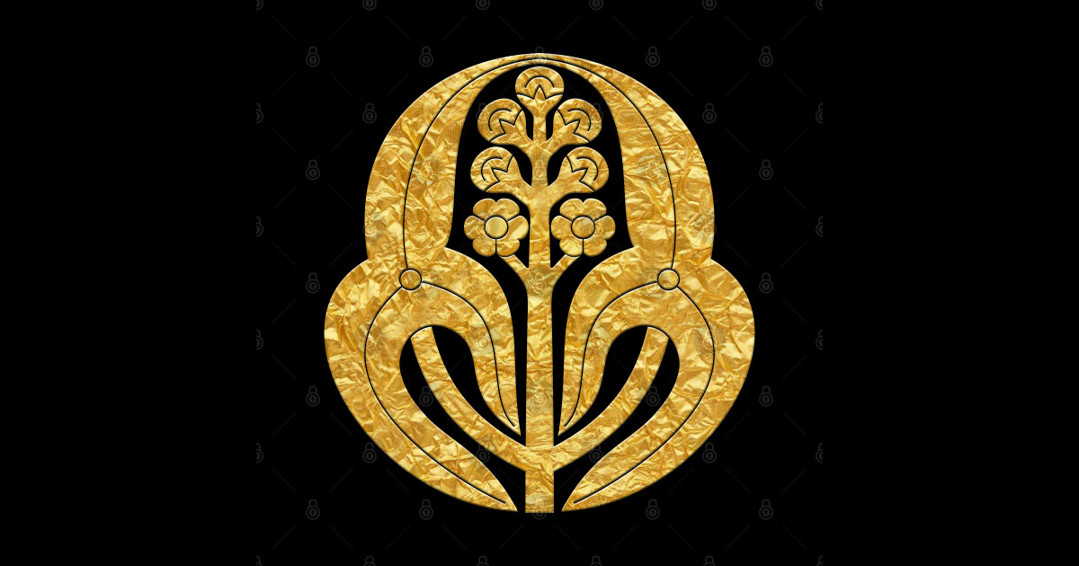 Japanese Mon Nagato Omodaka Sticker - Kamon - Sticker | TeePublic