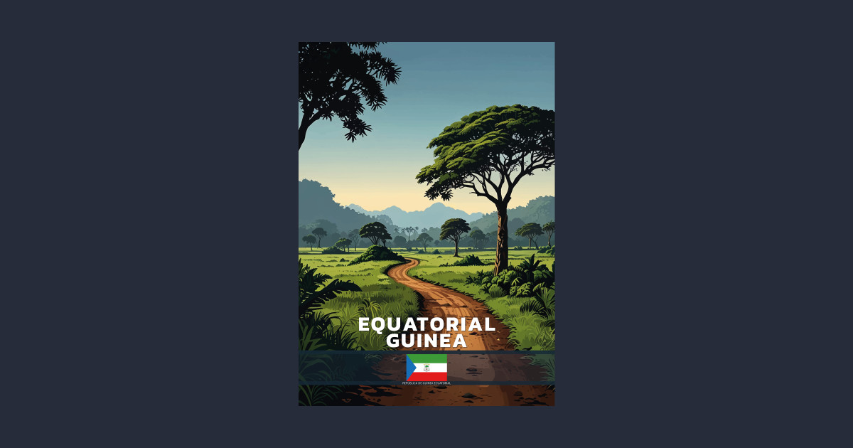 Equatorial Guinea Travel - Equatorial Guinea - T-Shirt | TeePublic