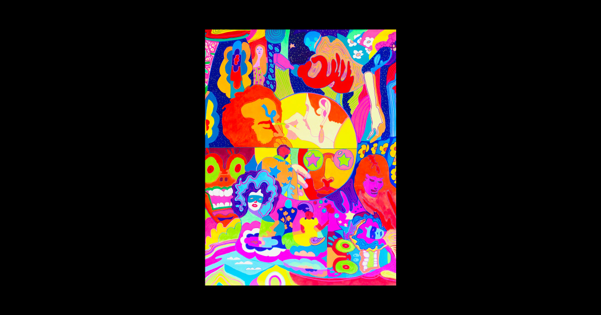 Electric Kool-Aid Acid Test Design One - Psychedelic - Posters and Art ...