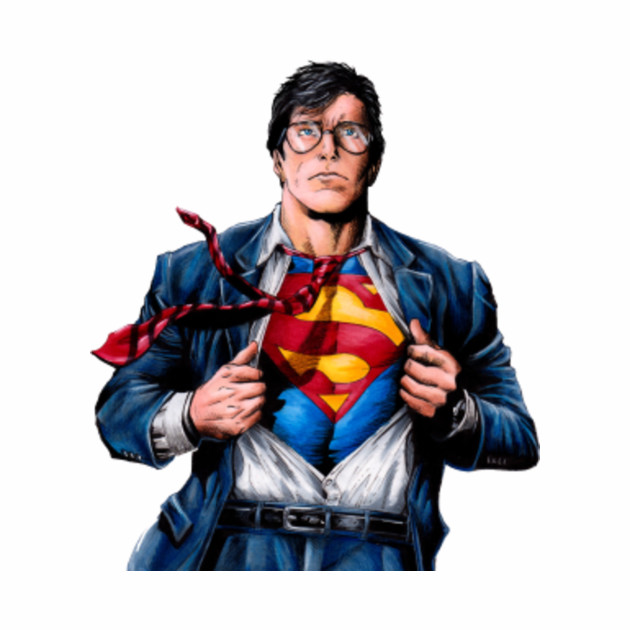 Clark Kent - Superman - Superman - Baseball T-Shirt | TeePublic