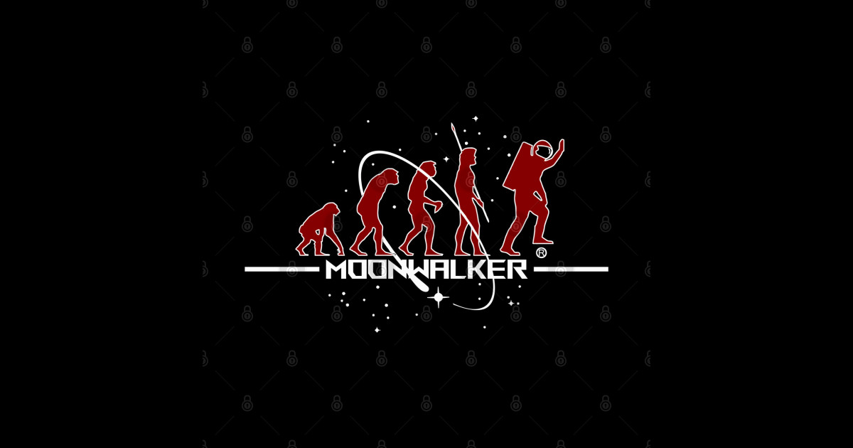 Moonwalker - Evolution - Evolution - Sticker | TeePublic