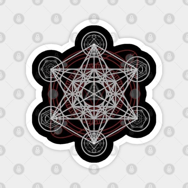 Occult Sacred Geometry Sigil Magick Symbol - Sacred Geometry - Magnet ...
