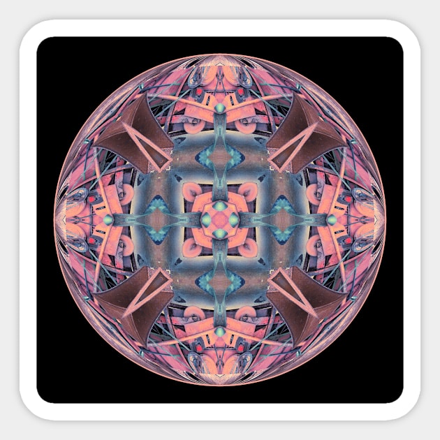 Heavy Metal Sphere Design - Heavy Metal Art - Sticker | TeePublic