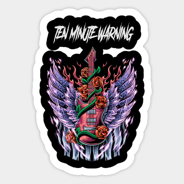 TEN MINUTE WARNING FAN ART - Ten Minute Warning Fan Art - Sticker ...