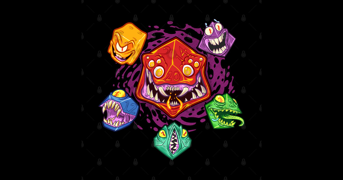DnD Dice Destroyers! - Dungeons And Dragons - Posters and Art Prints ...