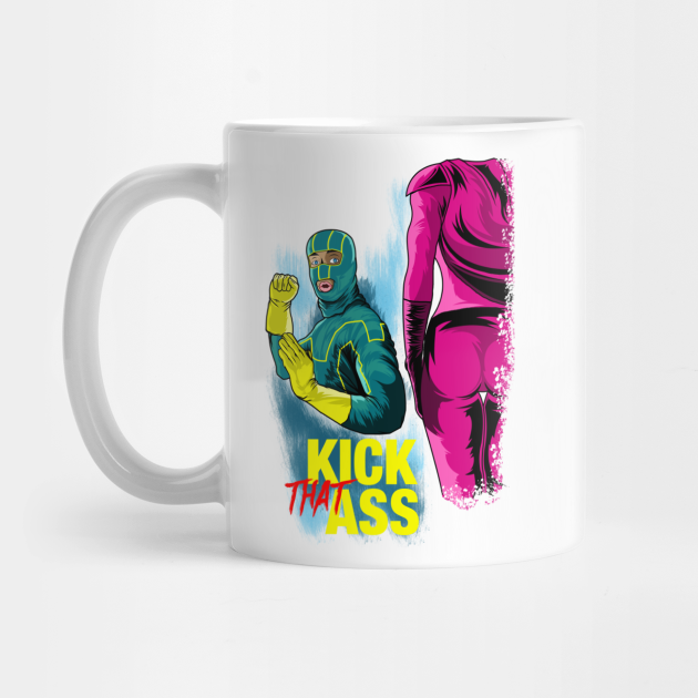 Kick That Ass - Comic - Mug | TeePublic