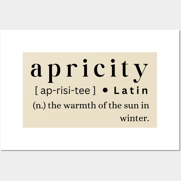 Apricity - Apricity - Posters and Art Prints | TeePublic