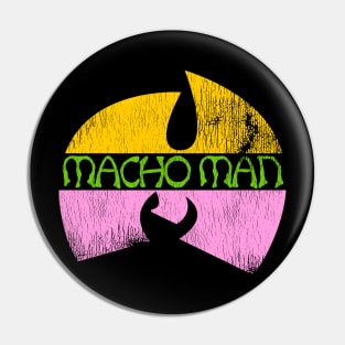 Macho Man Pins and Buttons for Sale | TeePublic