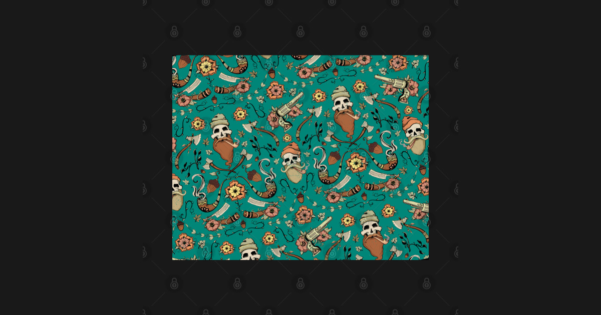 green lumberjack pattern - Lumberjack - T-Shirt | TeePublic