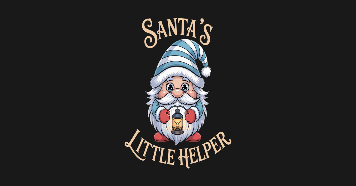 Santas Little Helper Elf - Santas Little Helper Elf - T-Shirt | TeePublic