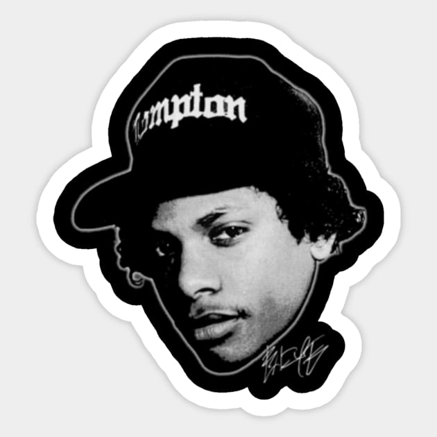 Eazy E Big Face - Eazy E - Sticker | TeePublic