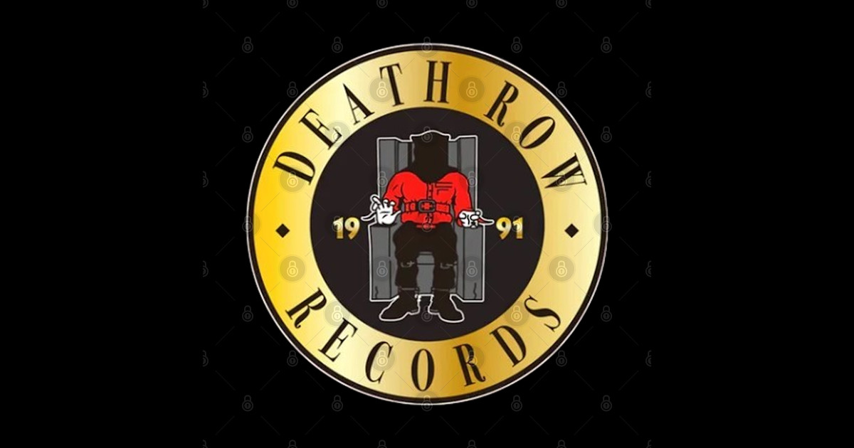 Death Row Record // Emblem - Death Row - Sticker | TeePublic