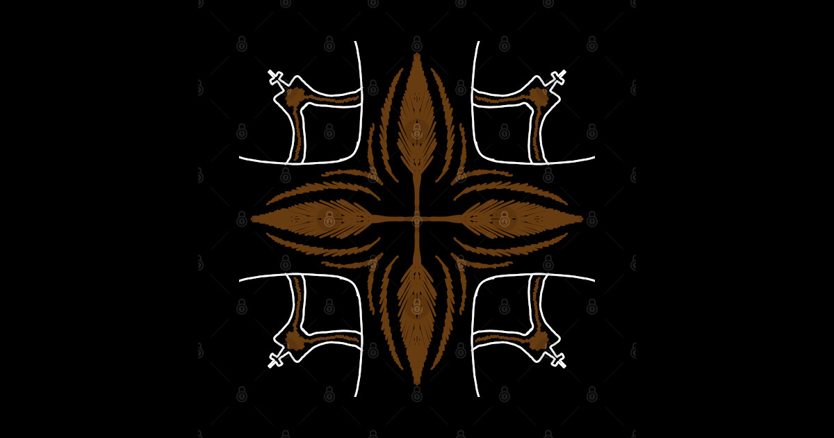 christian cross themed fabric pattern graphic design by ironpalette ...