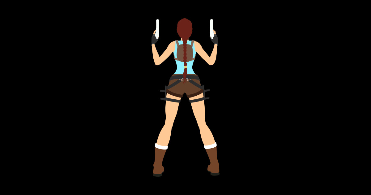 Lara Croft - Lara Croft - Sticker | TeePublic