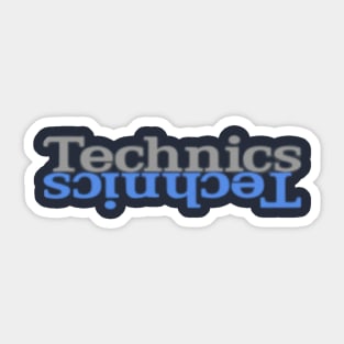 technics logo sticker