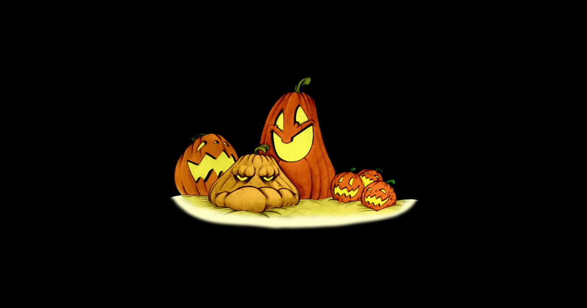 Color Grumpkin - Halloween - Sticker | TeePublic