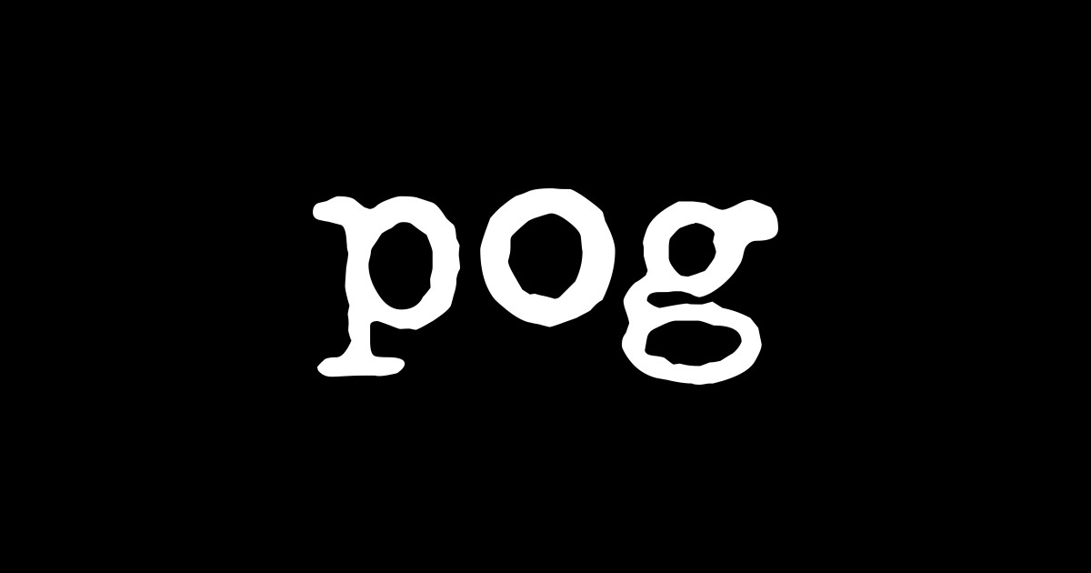Pog For Good Streamers - Pog - Sticker | TeePublic