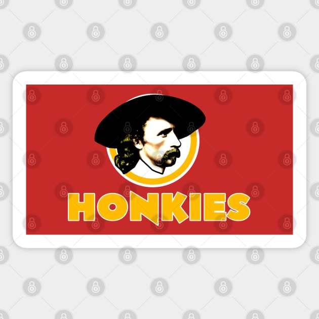 Honkies - Go White People Sports Team - Caucasians - Sticker | TeePublic