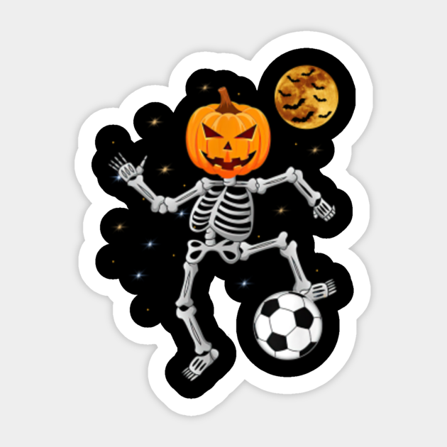 Skeleton Pumpkin Head Football Player Halloween - Skeleton Pumpkin Head ...