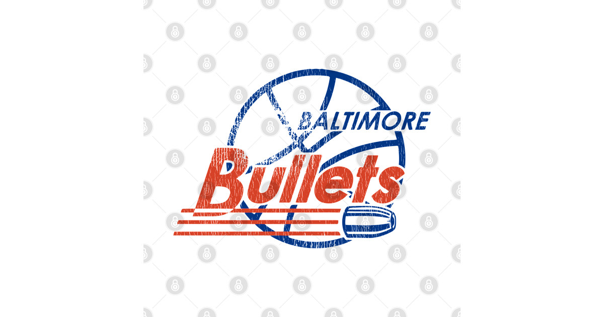 Defunct Baltimore Bullets Basketball Team - Basketball - T-Shirt ...