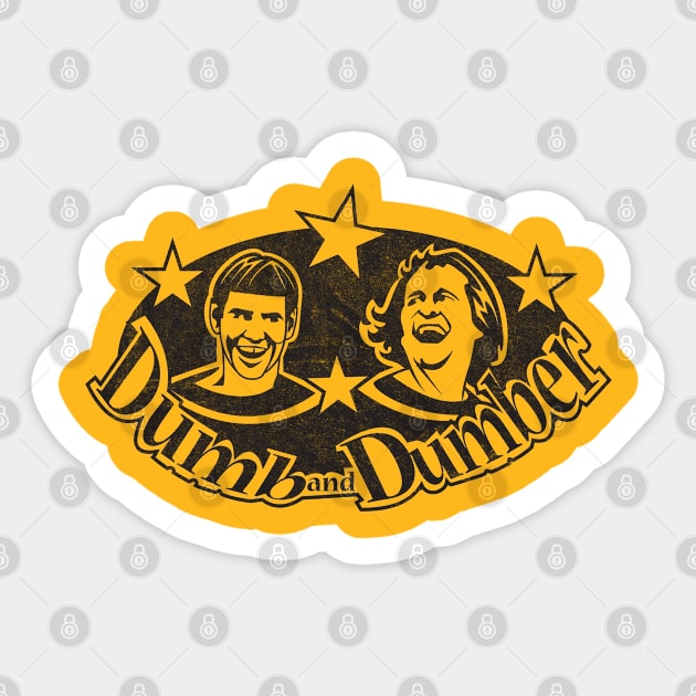 Vintage Dumb And Dumber - Dumb And Dumber - Sticker | TeePublic