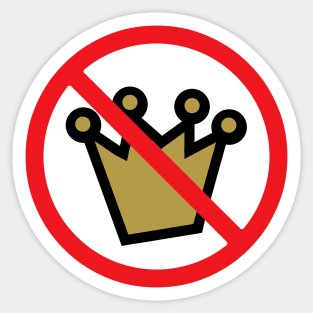 No Kings In America Funny Bigfoot Stickers for Sale | TeePublic