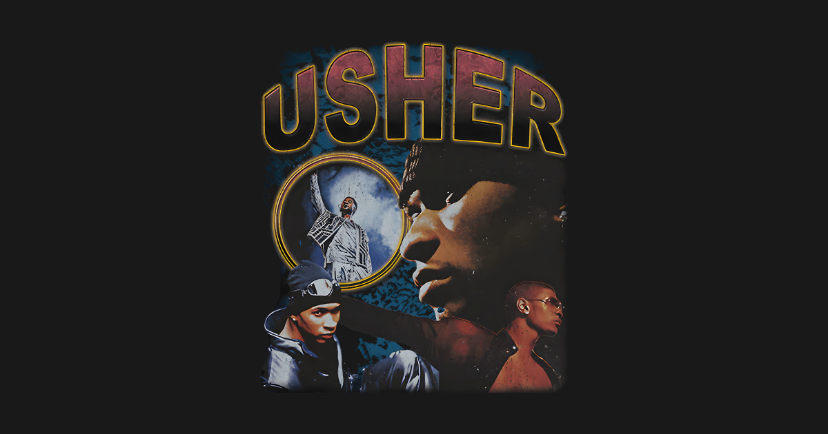 Usher 90S Vintage - Usher Singer - T-Shirt | TeePublic