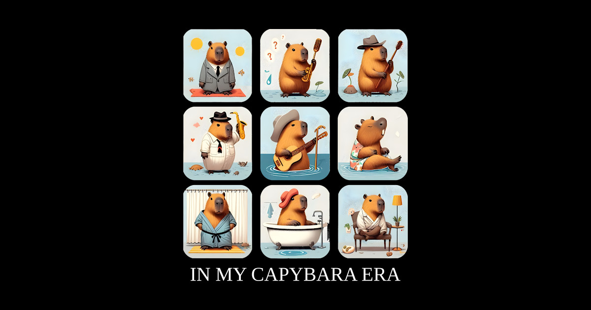 Funny Cute Capybara Meme: The Trending Rodent of the Era - Cute ...