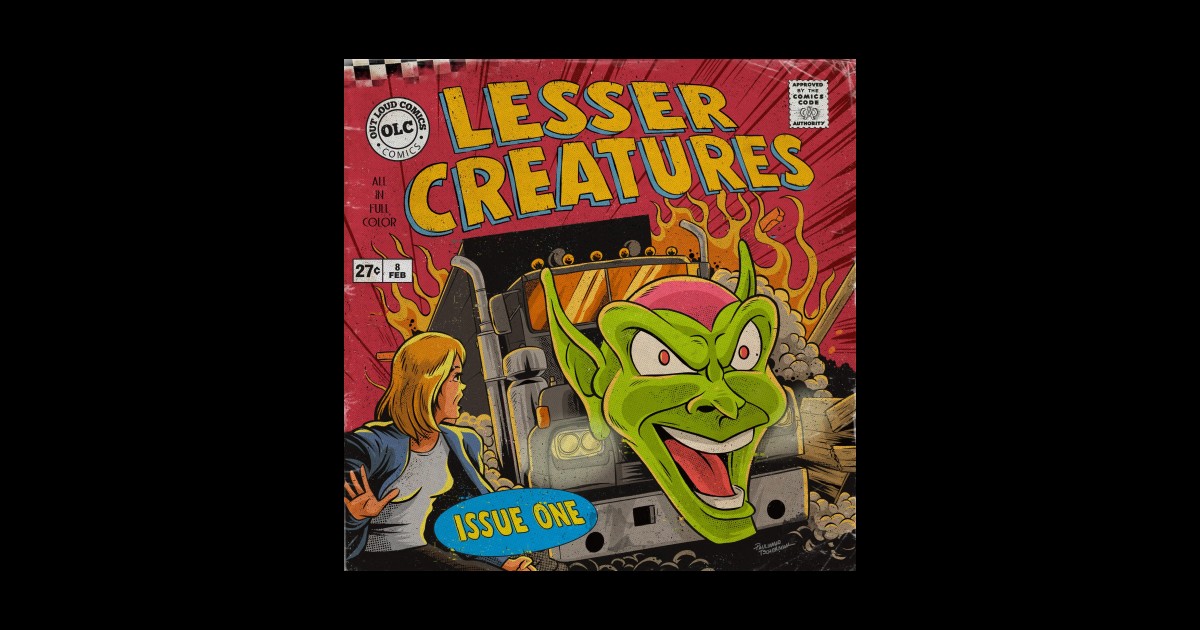 Lesser Creatures - Punk Rock - Sticker | TeePublic