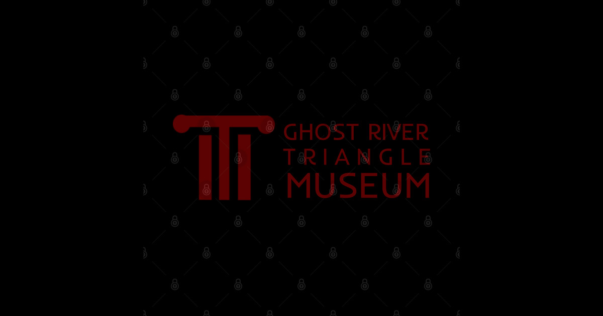Ghost River Triangle Musuem - Red - Wynonna Earp - Sticker | TeePublic