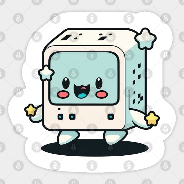 Cute happy kawaii 8-bit 16-bit pixel character - Playful Artwork ...
