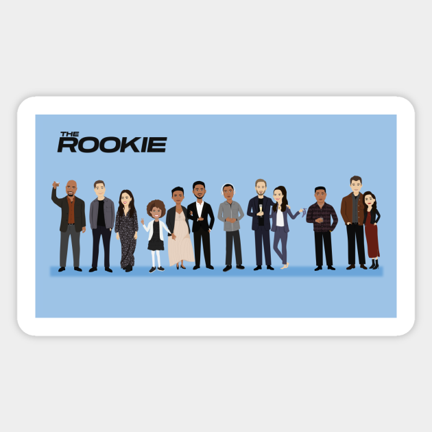 The Rookie Family - Season 4 - The Rookie - Sticker | TeePublic