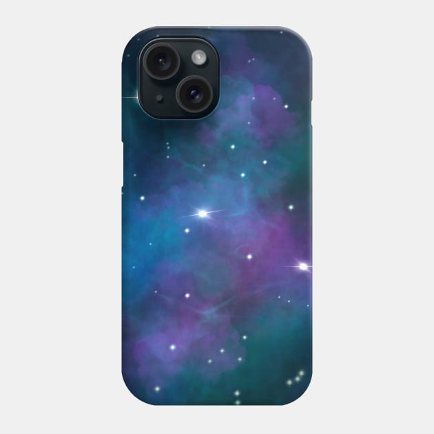 Deep Space Nebula - Space - Phone Case | TeePublic