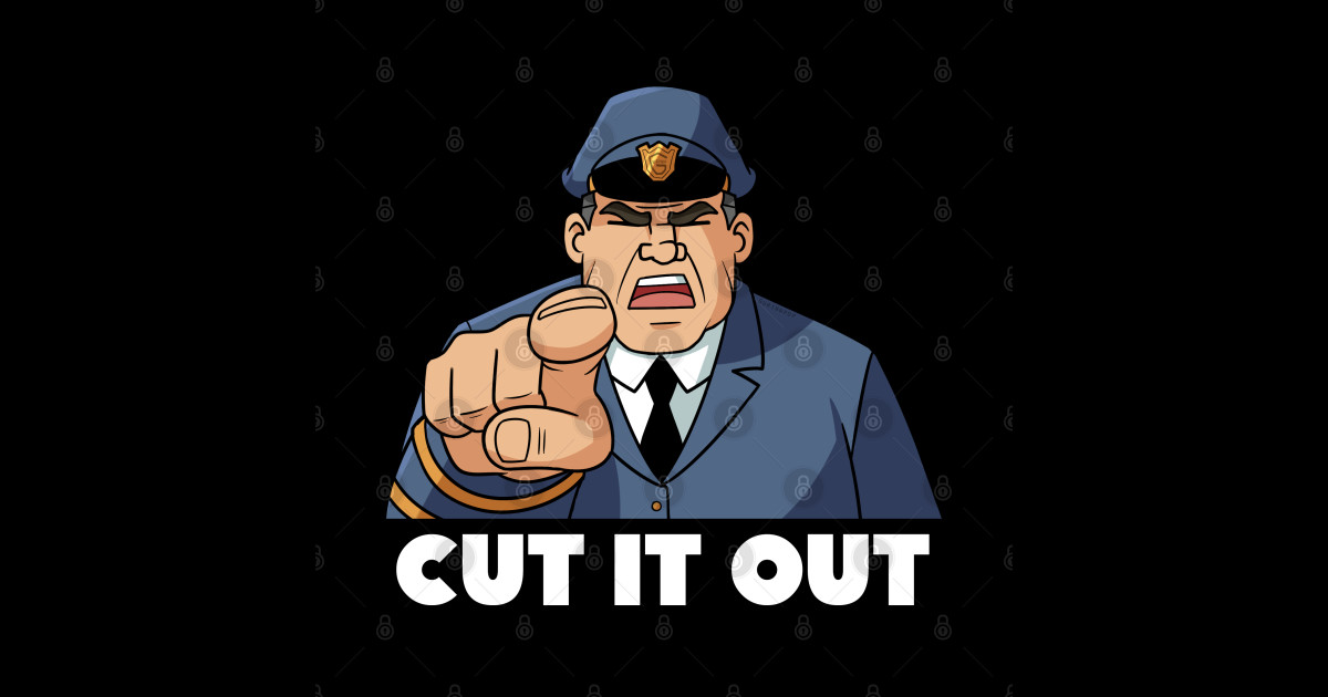 Cut it Out - Freakazoid - Sticker | TeePublic