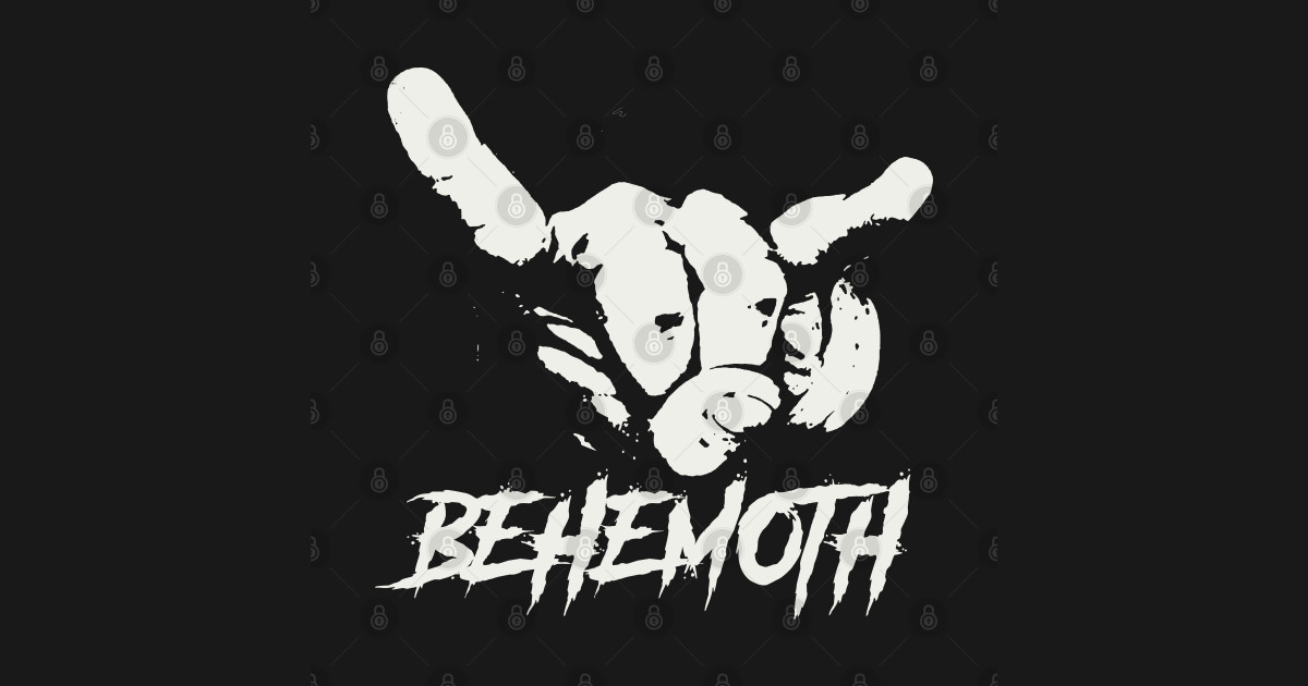 behemoth horn sign - Behemoth - T-Shirt | TeePublic