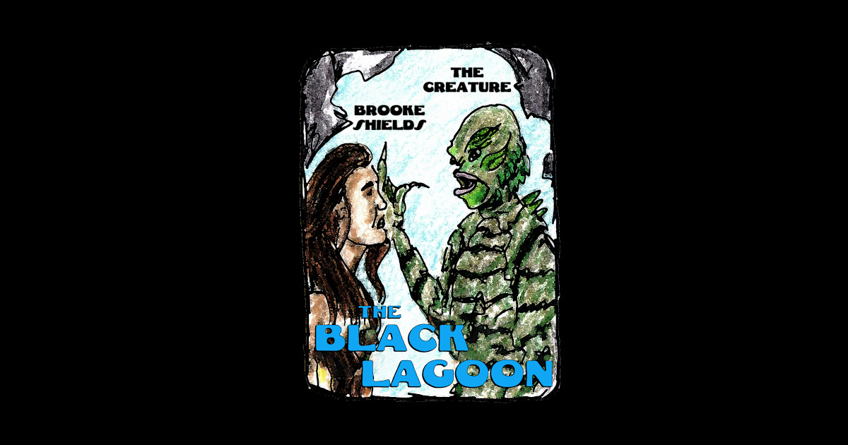 The Black Lagoon - Freaky Love - Sticker | TeePublic