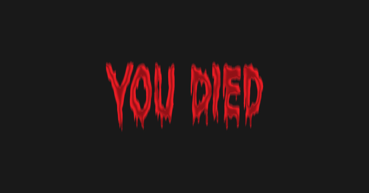 Resident Evil - You Died - Gaming - T-Shirt | TeePublic