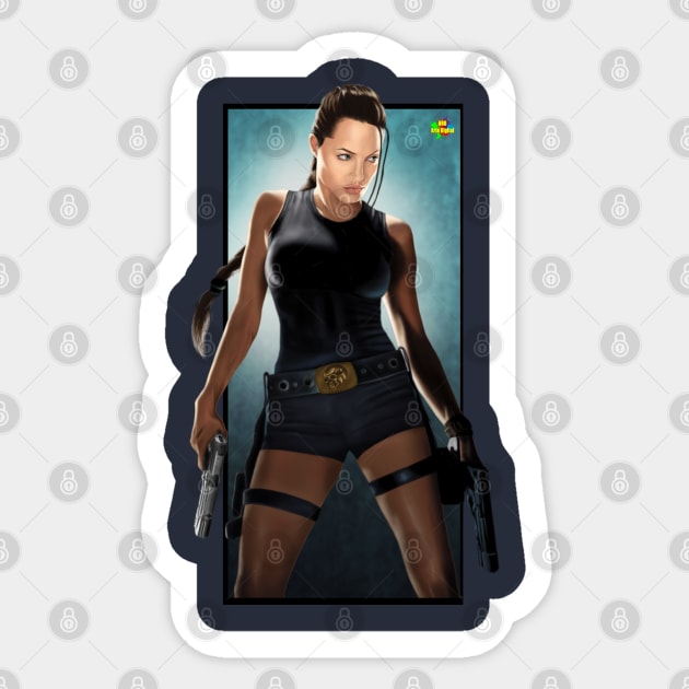 tomb raider - Tomb Raider - Sticker | TeePublic