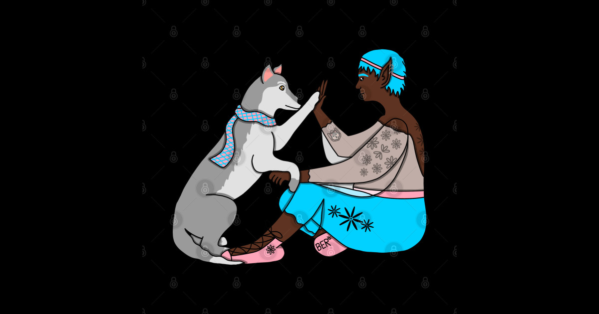 Transgender LGBTQ+ Pride Elf - Pride - Sticker | TeePublic