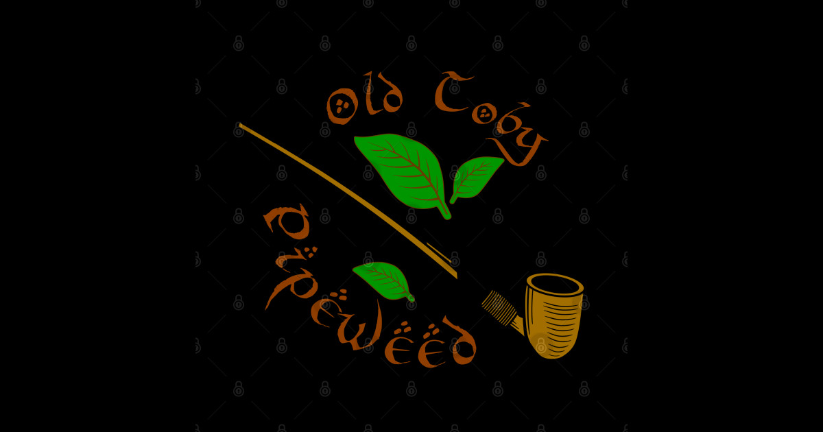 Old Toby Pipeweed - Pipe - Sticker | TeePublic