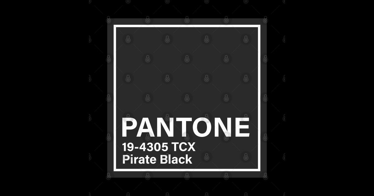 pantone 19-4305 TCX Pirate Black - Pantone 19 4305 Tcx Pirate Black - T ...