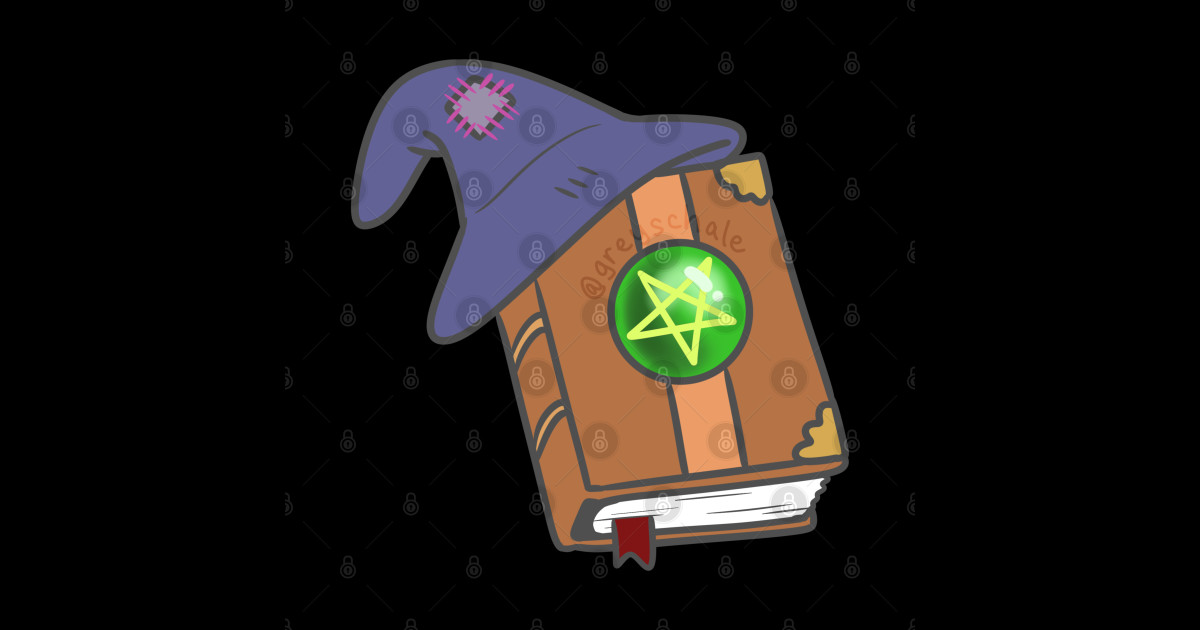 Witch's Codex - Spellbook - Sticker | TeePublic