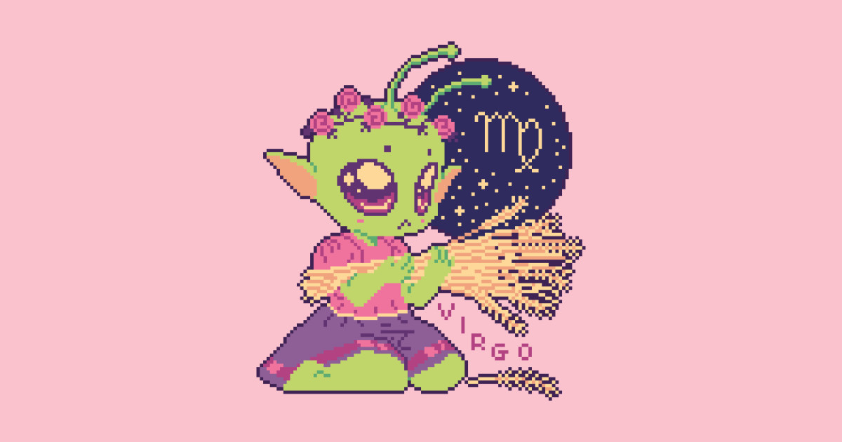 Virgo - Zodiac Alien - Virgo - T-Shirt | TeePublic