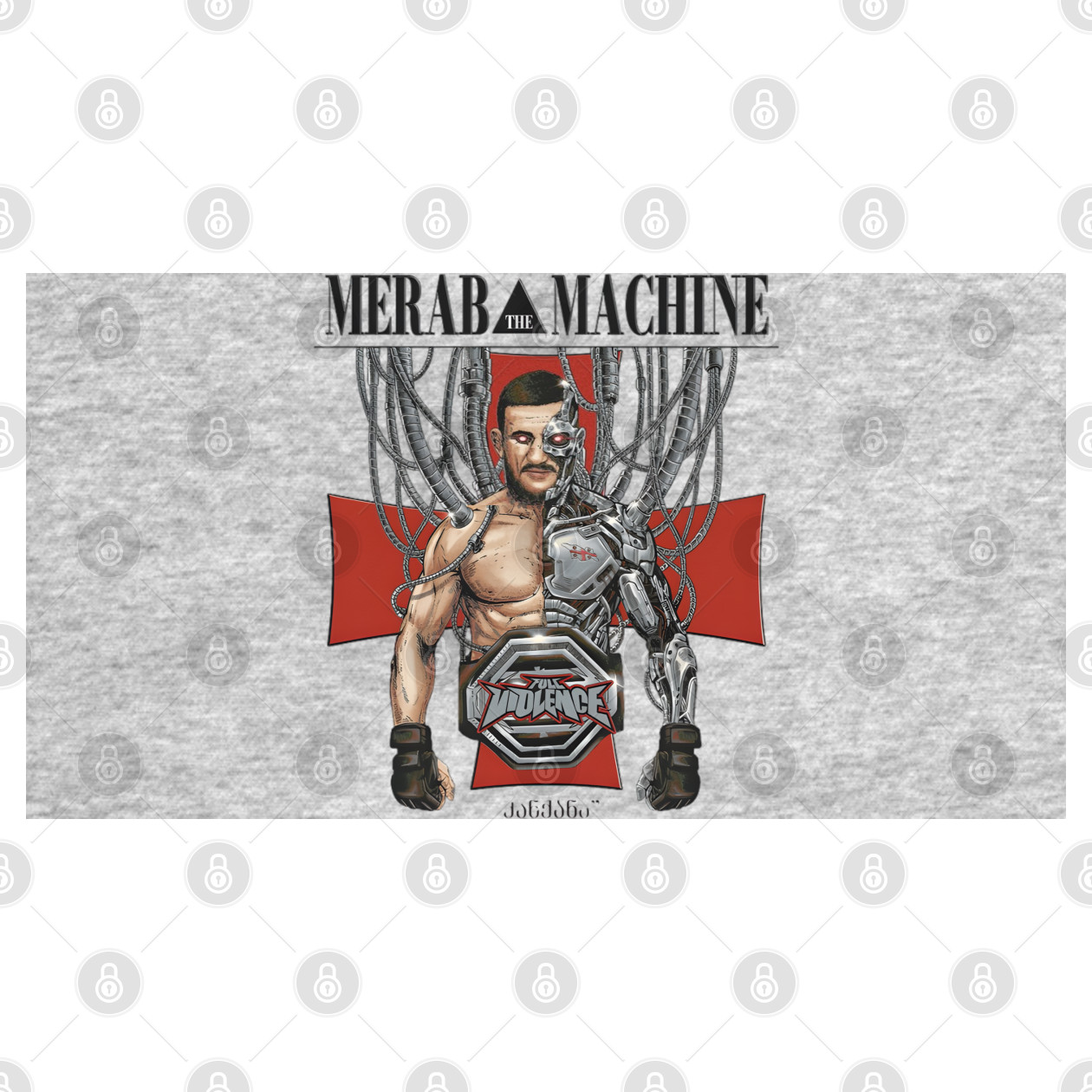 Merab Dvalishvili "The Machine Is Here" - Merab Dvalishvili - Hoodie ...