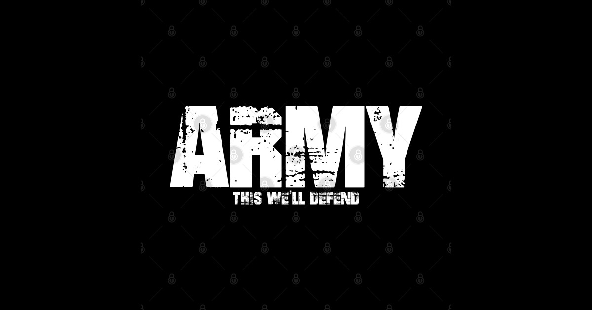This We'll Defend - Army - Sticker | TeePublic