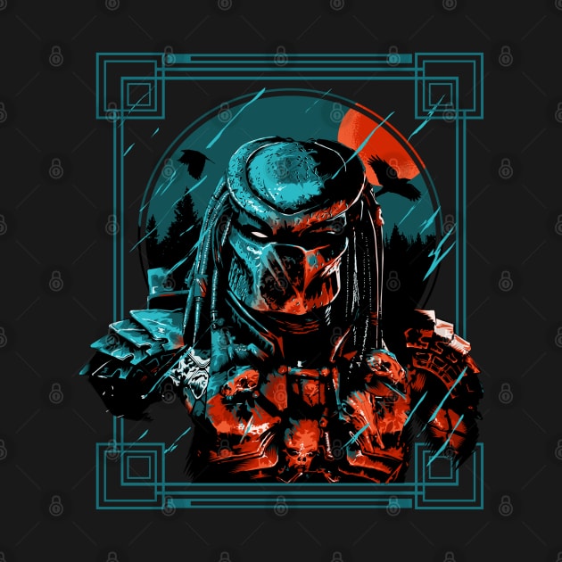 Alien Hunter - Predator - T-Shirt | TeePublic