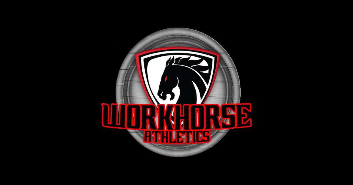 Workhorse Athletics Circle Logo - Cardio - Sticker | TeePublic
